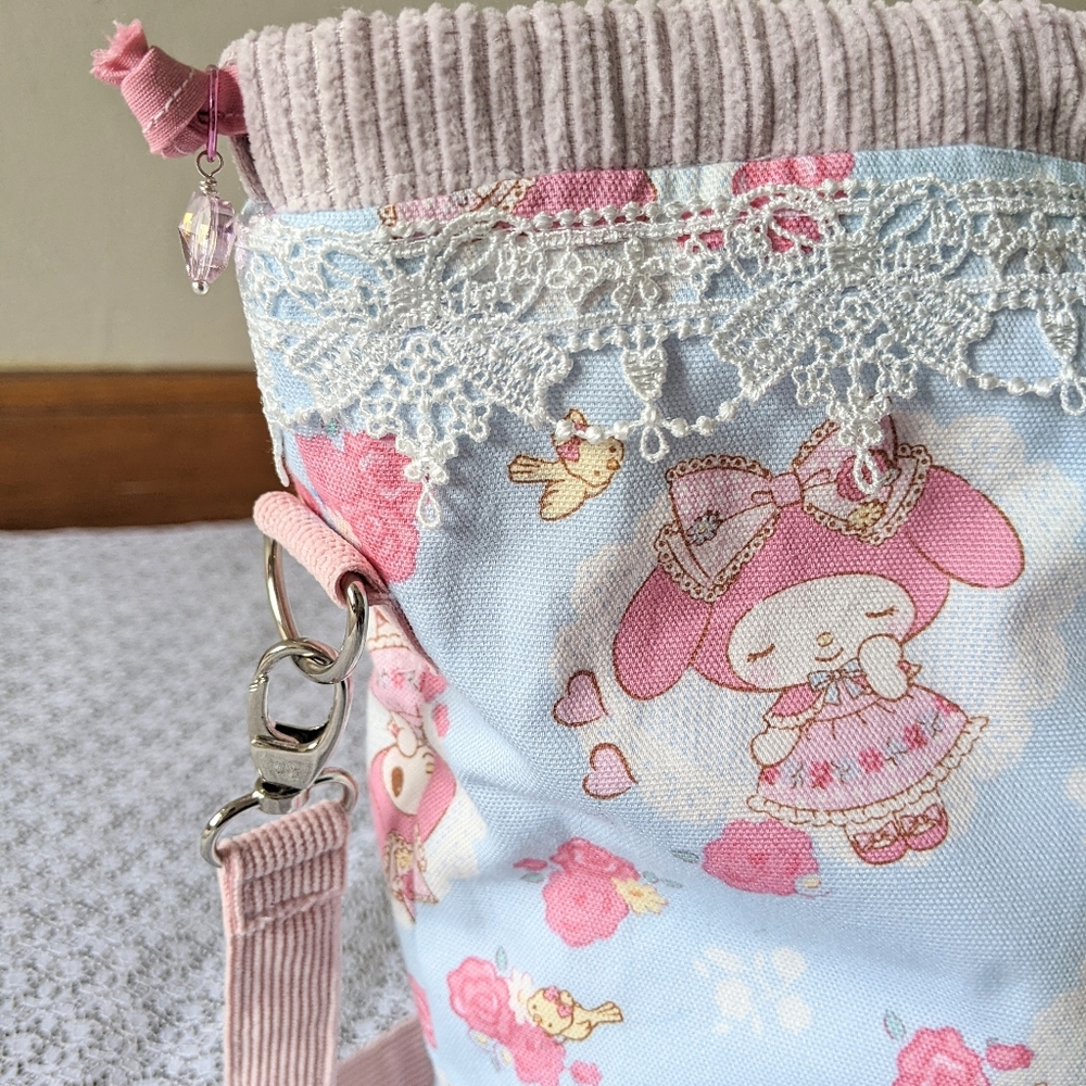 My Melody Floral Summer Bucket Bag - Gem